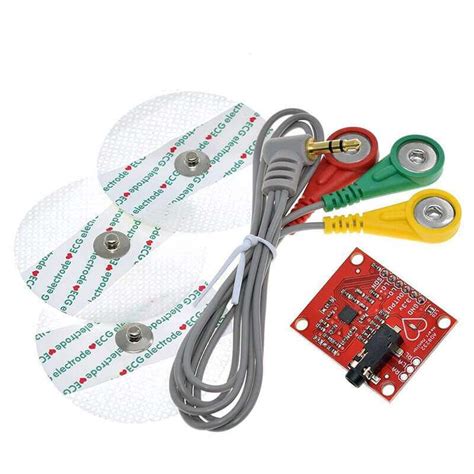 Buy AD ECG Heart Rate Sensor Real Time Monitoring Module For Arduino Online Fast