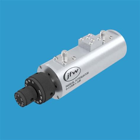 Manual Attenuator DC 2200MHz 0 110dB X 1dB 50DR 119 JFW Industries