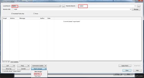 Tortoisegit 详细提交流程git Synchronization Csdn博客