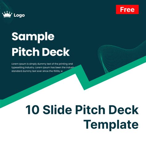 10 Slide Pitch Deck Template Fundtq