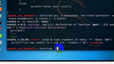 Demo Buffer Overflow Stack1 Youtube