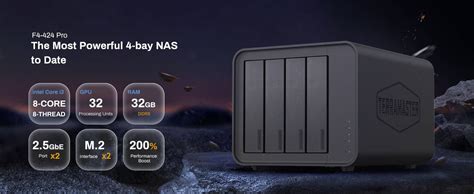 Terramaster Unveils Most Powerful 4 Bay Nas Yet With F4 424 Pro
