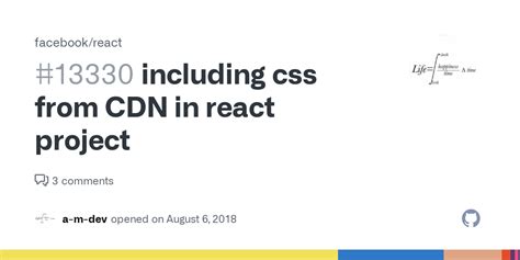 Including Css From Cdn In React Project · Issue 13330 · Facebookreact · Github