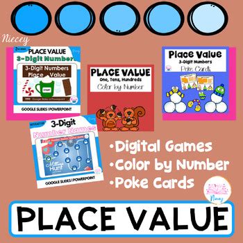 PLACE VALUE Of 3 Digit Numbers By Niecey TPT