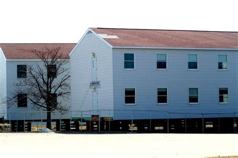 Photo Essay Contractor Moves First Two World War II Era Barracks At