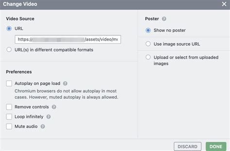 using visual editor to create variations vwo