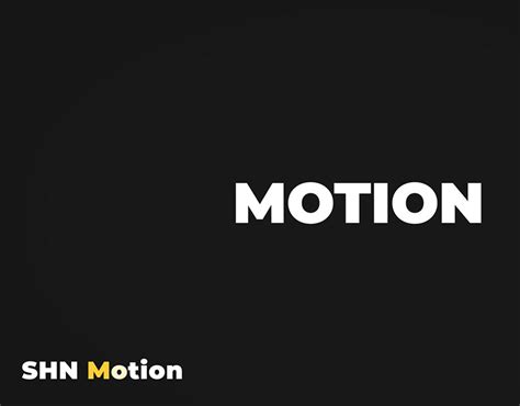 Motion Reel On Behance