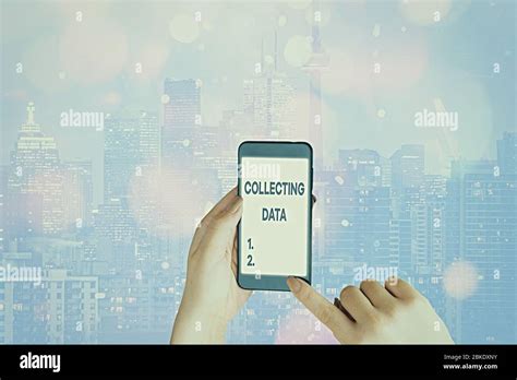 Handwriting Text Writing Collecting Data Conceptual Photo Gathering And Measuring Information