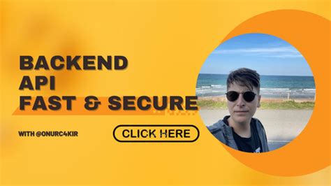 Create Secure And Scalable Apis For Your Mobile App By Onurcakir Fiverr