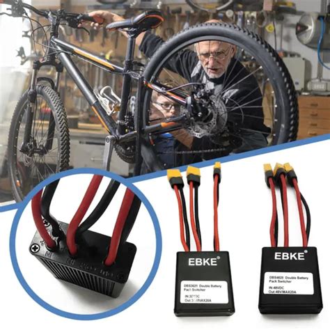 E Bike Dual Battery Connection Adapter Switcher Module Increase S3 K6e2 Eur 32 17 Picclick Fr