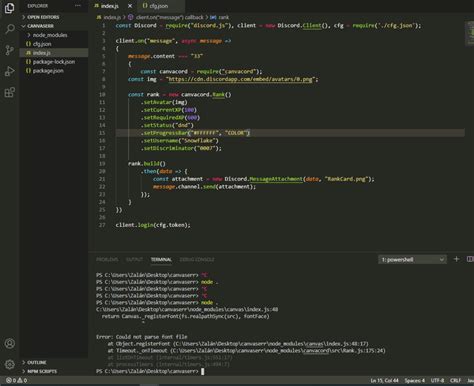 Error · Issue 45 · Neplextech Canvacord · Github