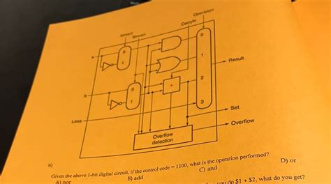 Solved 6 Given The Above 1 Bit Digital Circuit If The