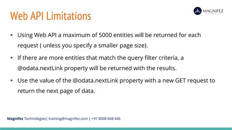 Intro To Web Api With Dynamics 365 PPT
