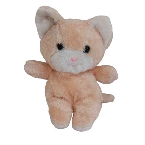 خرید و قیمت عروسک گربه پیشی مخملی پولیشی خزی خارجی وارداتی قابل شستشو