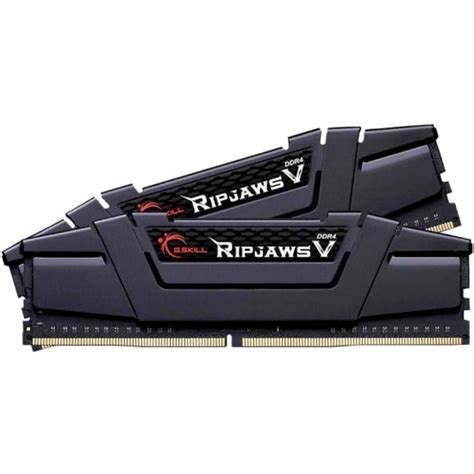 Оперативная память G Skill Ddr4 16gb 2x8gb 3200mhz Pc 25600 Ripjaws V Black F4 3200c14d 16gvk