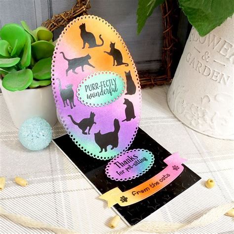 Moonstone Dies Scalloped Dots Nesting Dies Ovals Hunkydory Crafts