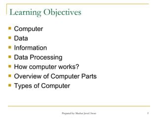 Introduction Of Computer PPT
