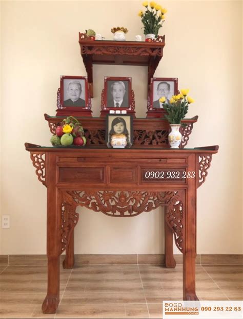 Top mẫu bàn thờ Phật đẹp và tinh xảo nhất