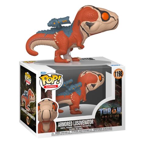 Turok Origins Armored Lusovenator Pop Vinyl Gametraders Rouse Hill