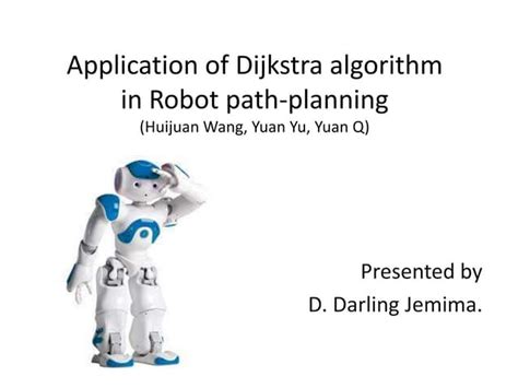 application of dijkstra algorithm in robot path planning pptx