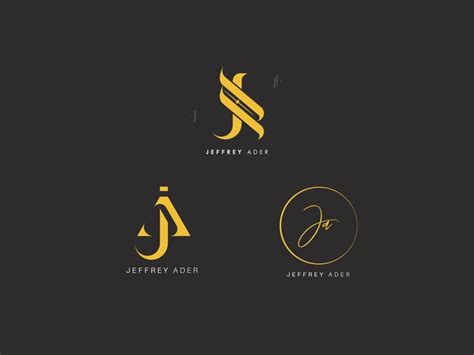Ja Monogram Design