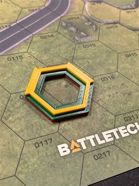 Battletech Firing Arc Base Ring Etsy