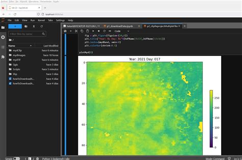 How To Reproject Clip And Interactively Plot Hdfs With Python And Gdal