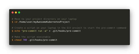 Pre Commit Hooks Devops Engineer Should Know To Control Kubernetes