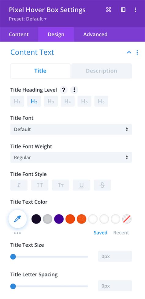 Hover Box Module For Divi Divi Pixel