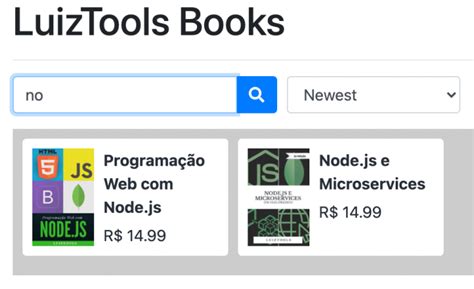 tutorial listagem com busca em reactjs luiztools