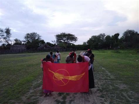 ယင်းမာပင်မြောက်ခြမ်း ကျေးရွာများ သပိတ် စစ်ကြောင်းက ဖက်ဆစ် စစ်တပ် တော်လှန်ရေး ချီတက် ဆန္ဒပ