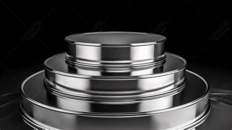 매끄러운 은색 배경에 렌더링된 멋진 3d 연단 3d 배경 연단 배경 굉장히 멋진 배경 이미지 Hd 3d 연단 굉장히 멋진 배경 사진 무료 다운로드 Lovepik