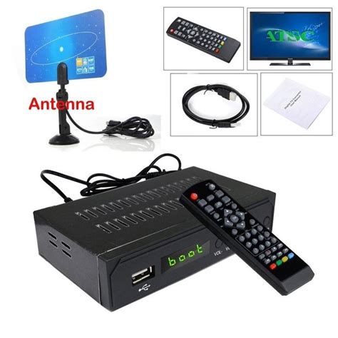 Terrestrial ATSC Digital TV Converter BOX P HDMI HDTV QAM Sadoun Com