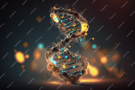 Premium Photo Dna Deoxyribonucleic Acid Nucleic Acid Genetic Code Cell Structure Molecule