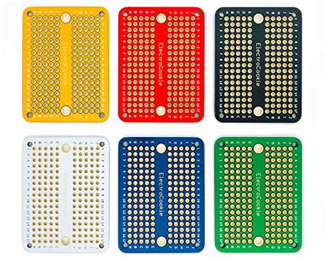 ElectroCookie Mini PCB Prototype Board Solderable Breadboard For DIY Electronics Compatible For
