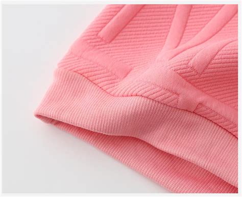 Badu Bg Детска едноцветна блуза с овално деколте за момичета Badu Bg