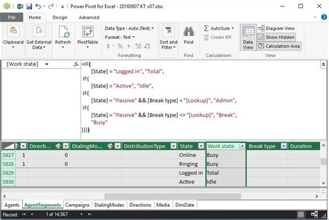 General Components Of A Power Pivot Data Model Geomant Documentation