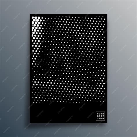 Premium Vector Halftone Pattern Design For Flyer Poster Brochure Cover Background Wallpaper