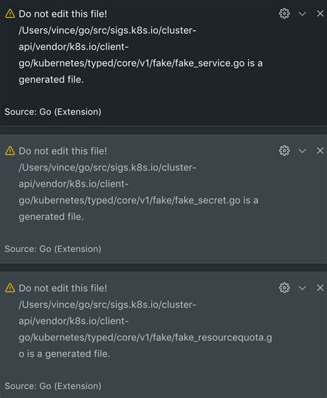 Xtoolsgopls Surface A Diagnostic When Opening A File With A Do Not Edit Comment · Issue