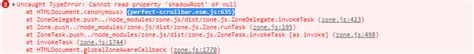 Cannot Read Property Shadowroot Of Null · Issue 75 · Mdbootstrapperfect Scrollbar · Github