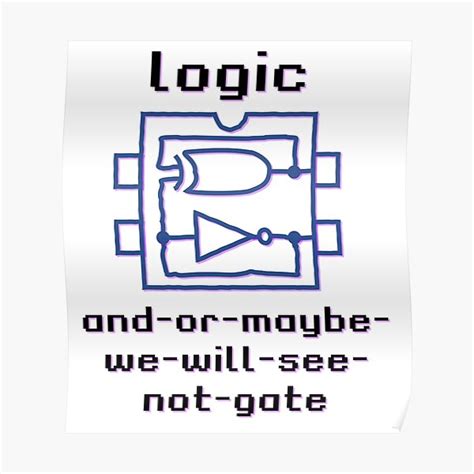 Funny Fun Logic Logic Gates With Boolean Functions And Or Maybe We Will See Not Gate Dark