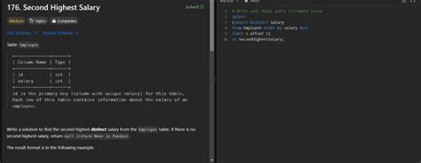 Arshpreet Kaur Bhatia On Linkedin Day 30 Of 50 Diving Deeper Into Sql With Todays Challenge