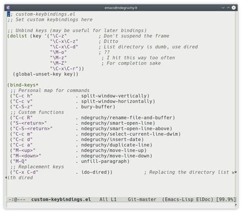 Binding Emacs In Which I Write About How I Bind My Key Maps In Emacs
