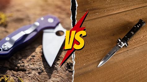 Pocket Knife Vs Switchblade Whats The Difference Insight Hiking