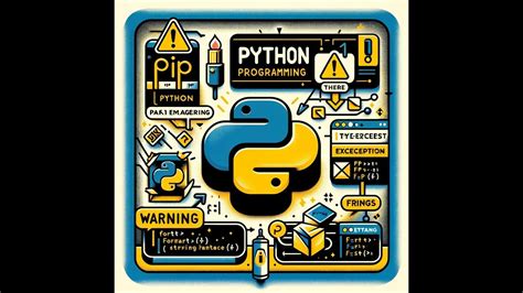 Lecture Python PIP Exception Handling String Format With