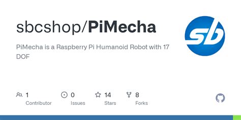GitHub Sbcshop PiMecha PiMecha Is A Raspberry Pi Humanoid Robot With 17 DOF