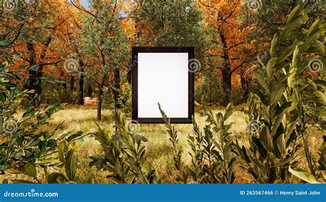 3d Render Mock Up With Environmental Background Canva Stock