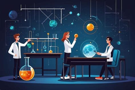 Premium Photo Gravitational Forces Physics Lab Experimentation Vector Scene