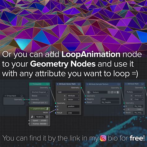 How To Loop Procedural Noise In Geometry Nodes Rblendertutorials