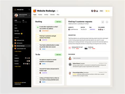 Project Management Tool — Ui Kits On Ui8 Project Management Tools Web App Design Web Ui Design